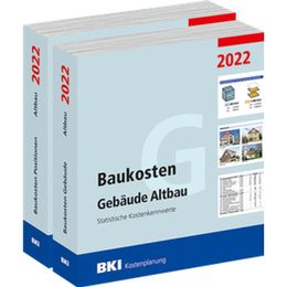 BKI Baukosten Gebäude + Positionen Altbau 2022, Kartoniert (TB)