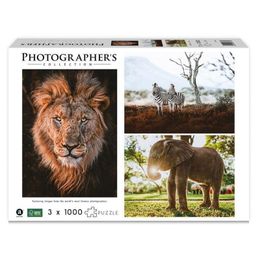 Ambassador Photographer's Collection - Wildtiere Afrika 3x1000 Teile (Puzzle)
