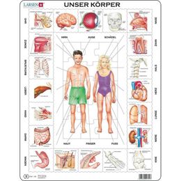 Larsen Unser Körper (Kinderpuzzle)