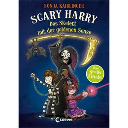 Loewe Das Skelett mit der goldenen Sense / Scary Harry Bd.9 - Sonja Kaiblinger, Gebunden