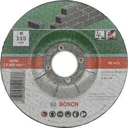 Accessories c 30 s bf 2609256334 Trennscheibe gekröpft 115 mm 5 St. Stein, Beton - Bosch