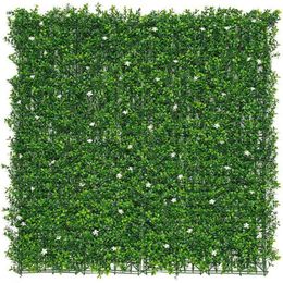 Vertikaler Garten Jasmin Blumen grüne Farbe 1x1m nortene