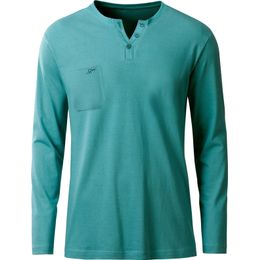 Herren Schlafanzug-Shirt ozean Gr&ouml;&szlig;e 44/46