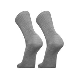 UphillSport Socken MERINO SPORT 2er Pack (2-Paar) in atmungsaktiver Qualität, grau