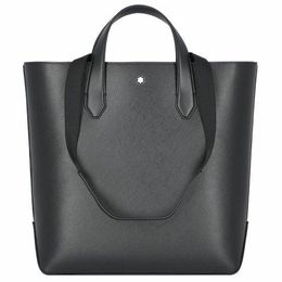 Montblanc Sartorial Shopper Tasche Leder 34 cm black