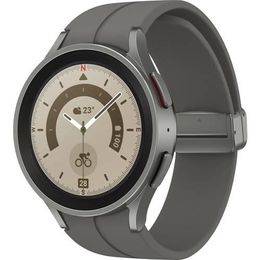 Samsung Galaxy Watch5 Pro Smartwatch 45 mm Uni Grau, Titanium