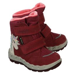 Superfit - Klett-Booties ICEBIRD - PFERD in rosa/orange, Gr.25