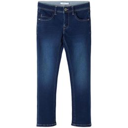 name it - Jeanshose NKMTHEO DNMTAX X-Slim Fit in dark blue denim, Gr.92