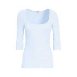Influencer Pullover Damen Größe S blau