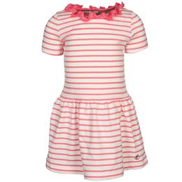 Petit Bateau - Jersey-Kleid FOREST gestreift in pink/weiß, Gr.80