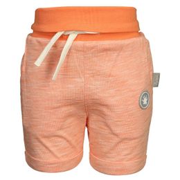 Sigikid - Jersey-Shorts SUMMER STRIPES in orange, Gr.74