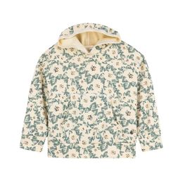 Petit Bateau - Kapuzensweatshirt LOLIA in beige/blau, Gr.92/98