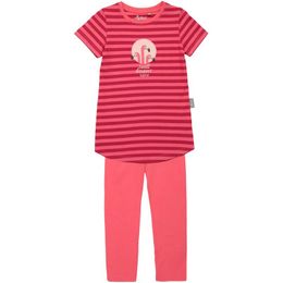Sigikid - Schlafanzug lang SWEET DREAMS gestreift in pink, Gr.110