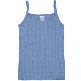 Sanetta - Träger-Unterhemd IT'S TIME TO SHINE in blau, Gr.164