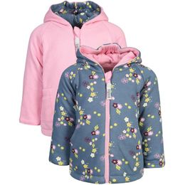 Sigikid - Wendejacke MY LITTLE FRIENDS in blau/rosa, Gr.62