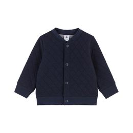 Petit Bateau - Sweatjacke BAZAR in smoking, Gr.80