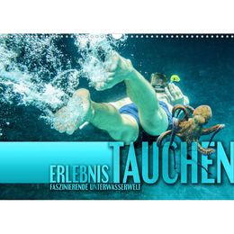Calvendo Erlebnis Tauchen - faszinierende Unterwasserwelt (Wandkalender 2023 DIN A3 quer)