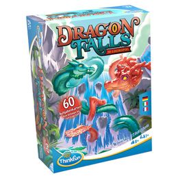 RAVENSBURGER VERLAG ThinkFun 76496 Dragon Falls - 3D Logikspiel, für Kinder und Erwachsene, Brettspiel ab 1 Spieler, ab 8 Jahren