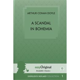 A Scandal in Bohemia (book + audio-online) (Sherlock Holmes Collection) - Readable Classics - Unabridged english edition with improved readability, m. 1 Audio, m. 1 Audio - Arthur Conan Doyle, Gebunden