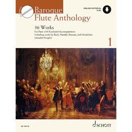 Schott Anthology Series / Band 1 / Baroque Flute Anthology - Annabel Knight, Geheftet