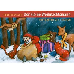 Der kleine Weihnachtsmann Postkarten-Set - Henrike Wilson,