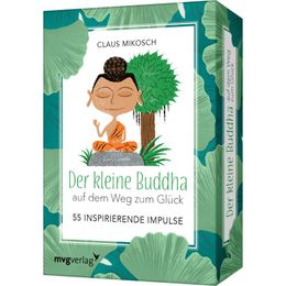 Der kleine Buddha auf dem Weg zum Glück - 55 inspirierende Impulse - Claus Mikosch, Box