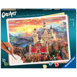 RAVENSBURGER VERLAG Ravensburger CreArt - Malen nach Zahlen 20278 - Fairytale Castle - ab 14 Jahren