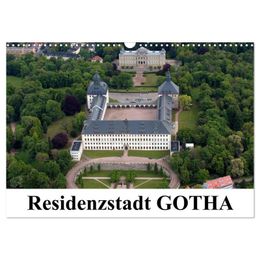 Residenzstadt GOTHA (Wandkalender 2024 DIN A3 quer), Calvendo Monatskalender