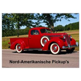 Nord-Amerikanische Pickup's (Wandkalender 2024 DIN A2 quer), Calvendo Monatskalender