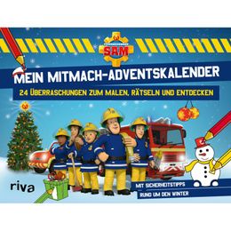 Riva Feuerwehrmann Sam - Mein Mitmach-Adventskalender, Gebunden