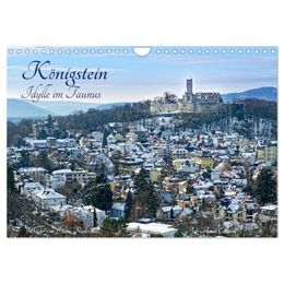 Königstein - Idylle im Taunus (Wandkalender 2024 DIN A4 quer), Calvendo Monatskalender