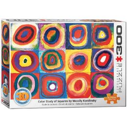 Eurographics 3D - Farbstudie Quadrate von Wassily Kandinsky (Puzzle)