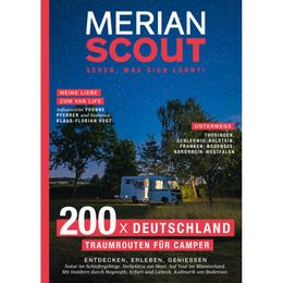 MERIAN Scout 19 - 200 x Deutschland für Camper, Kartoniert (TB)