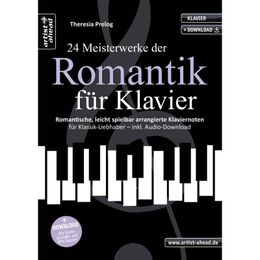 24 Meisterwerke der Romantik für Klavier - Theresia Prelog, Geheftet
