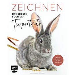 Zeichnen - Das große Buch der Tierporträts - Susanne Boehmer-Hoops, Gebunden
