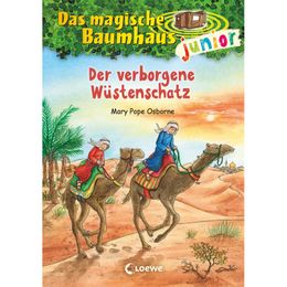 Loewe Der verborgene Wüstenschatz / Das magische Baumhaus junior Bd.31 - Mary Pope Osborne, Gebunden