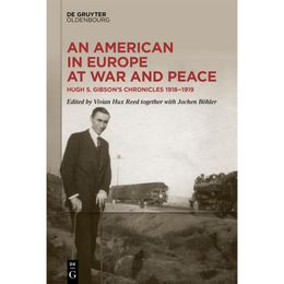 De Gruyter An American in Europe at War and Peace, Kartoniert (TB)