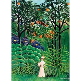 Eurographics Woman in an Exotic Forest by Henri Rousseau (Puzzle)