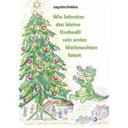 Wie Sokrates das kleine Krokodil sein erstes Weihnachten feiert - Angelika Dohlien, Kartoniert (TB)