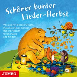 Schöner bunter Lieder-Herbst,Audio-CD - (Hörbuch)