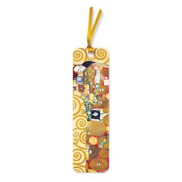 LeseZeichen - 10er-Verpackungseinheit Lesezeichen: Gustav Klimt, Die Erfüllung