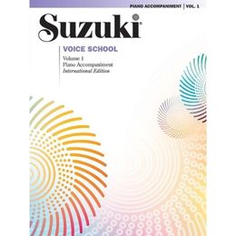 Alfred Music Publishing Suzuki Voice School, Volume 1 (International Edition) - Shinichi Suzuki, Kartoniert (TB)