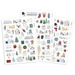 Sticker-Set Weihnachten