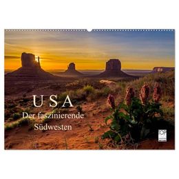 USA Der faszinierende Südwesten (Wandkalender 2024 DIN A2 quer), Calvendo Monatskalender