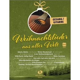 Weihnachtslieder aus aller Welt - Gesang/Gitarre, Kartoniert (TB)