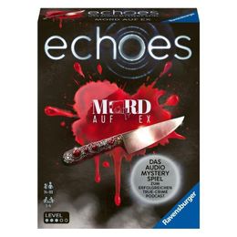 RAVENSBURGER VERLAG Ravensburger 20995 echoes Mord auf Ex - Das Audio Mystery Spiel mit Linn und Leo vom True Crime Podcast Mord auf Ex ab 14 Jahren, Erlebnis-Spiel