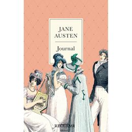 Jane Austen Journal Hochwertiges Notizbuch mit Fadenheftung, Lesebändchen und Verschlussgummi Mit Illustrationen und Zitaten aus ihren beliebtest