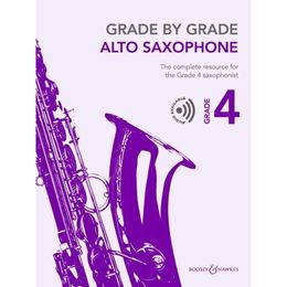 Grade by Grade / Grade by Grade - Alto Saxophone Grade 4, Geheftet