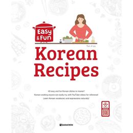 Easy & Fun Korean Recipes (with Free MP3 Download), m. 1 Audio - Ji-ju Yun, Gebunden