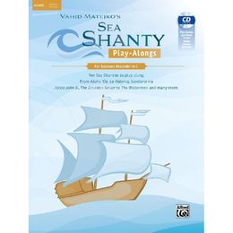 Alfred Music Publishing Sea Shanty Play-Alongs for Soprano Recorder - Vahid Matejko, Geheftet